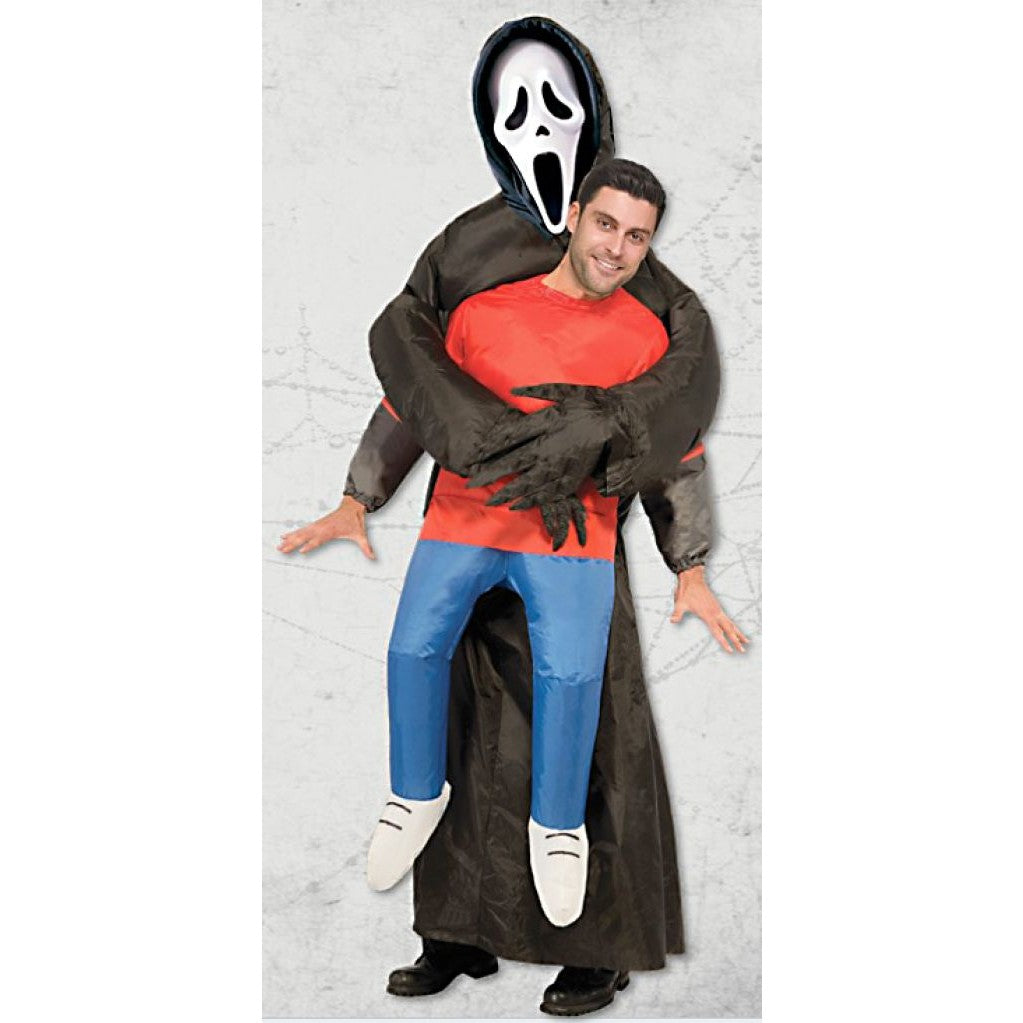 Adult Ghost Face/Scream Piggyback Std up to 200lbs – Party Stuff