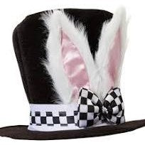 Alice in Wonderland White Rabbit Hat – Party Stuff