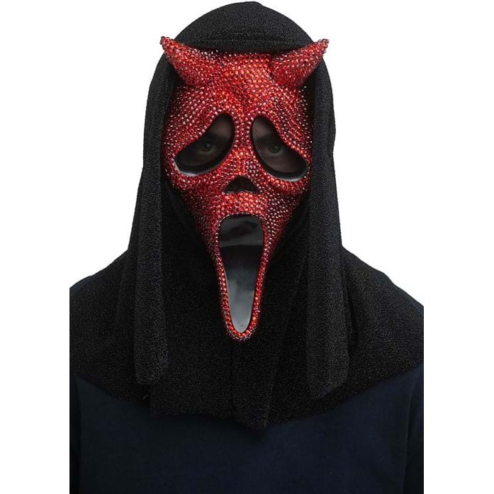 Ghost Face Scream Devil Bling Mask – Party Stuff
