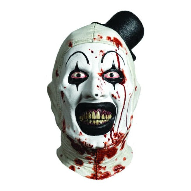 NEW: Terrifier 3 Art the Clown Bloody Latex Mask – Party Stuff