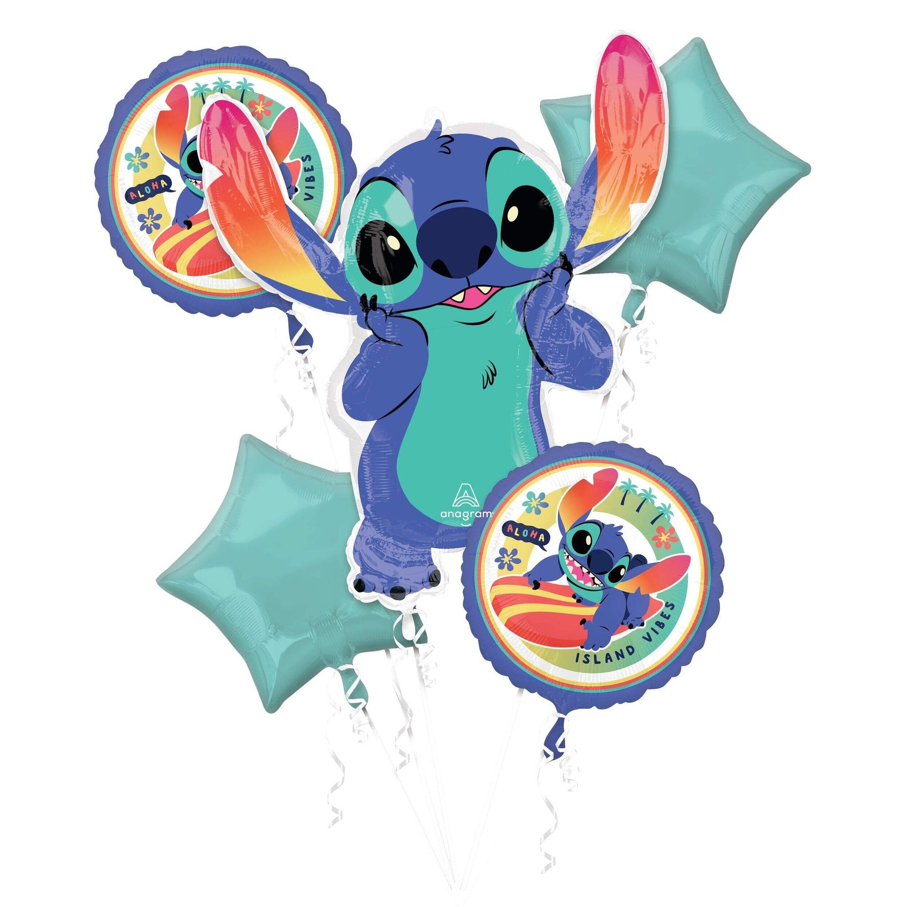 Stitch Balloon Bouquet – Party Stuff